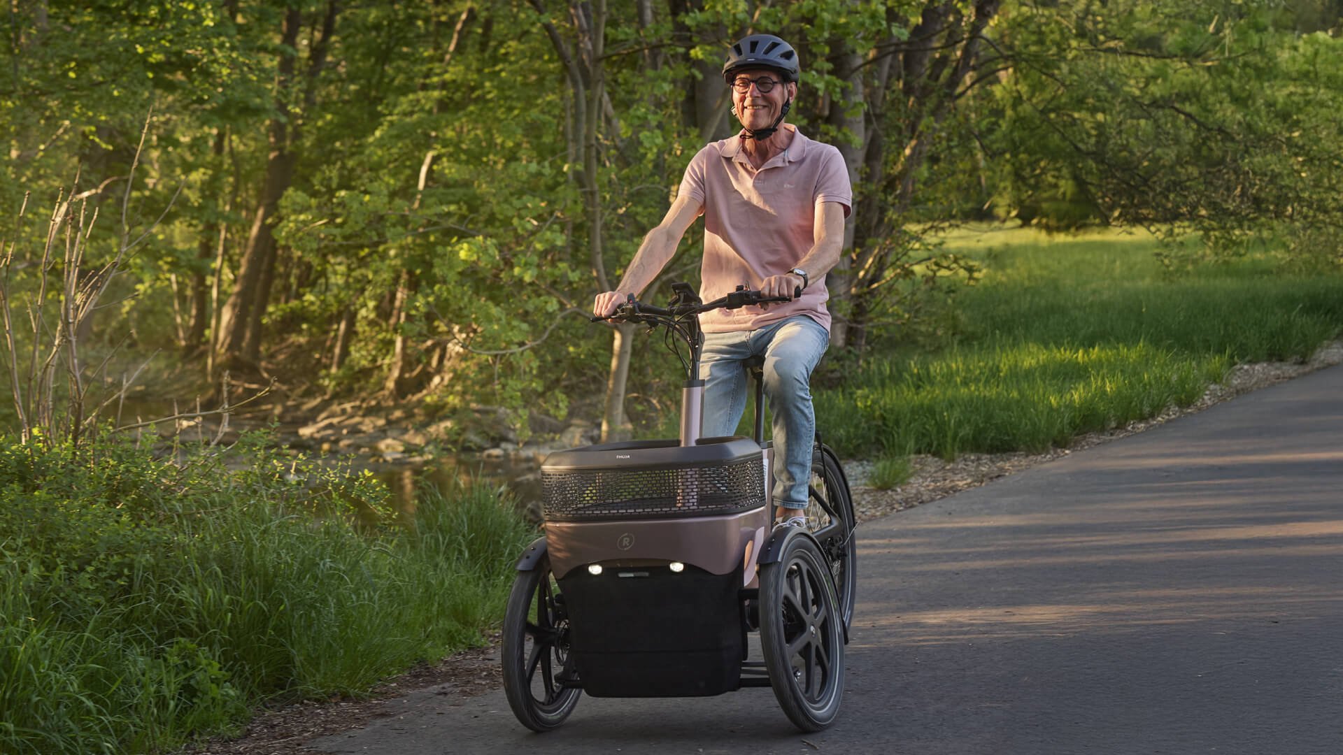 Triporteur Thuja de vanRaam – Électrique, stable & sécurisé